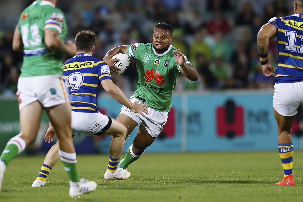 Match Gallery: Raiders v Eels | Raiders