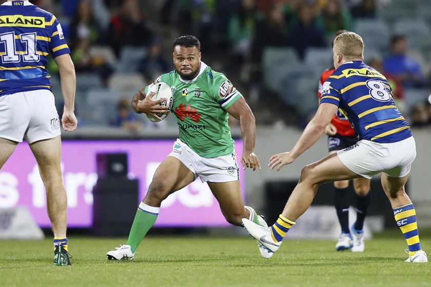 Match Gallery: Raiders v Eels | Raiders