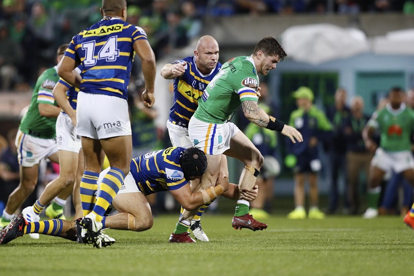 Match Gallery: Raiders v Eels | Raiders
