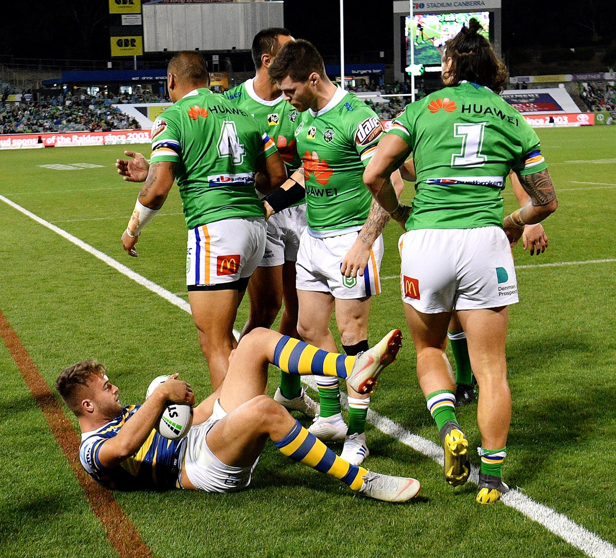 Match Gallery: Raiders v Eels | Raiders