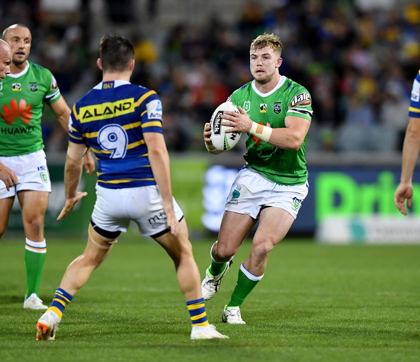 Match Gallery: Raiders v Eels | Raiders