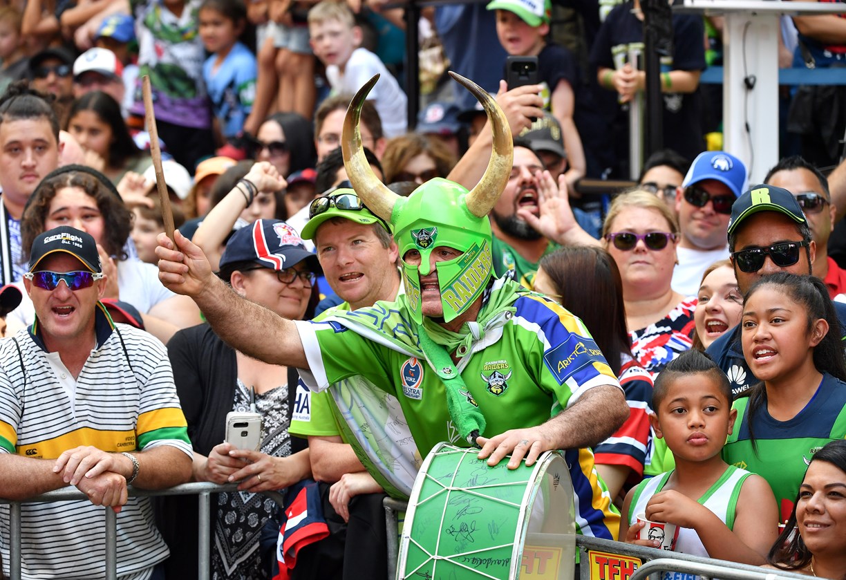 Gallery: NRL Fan Fest | Raiders