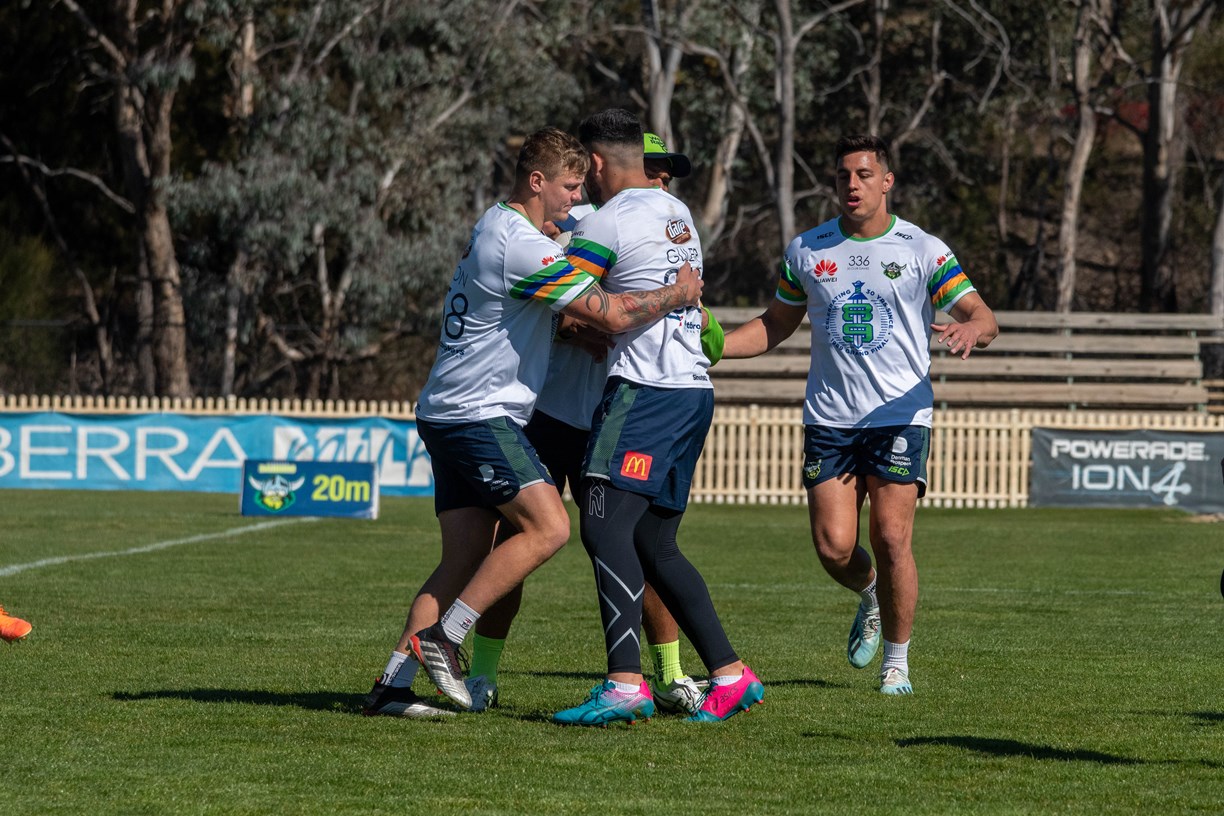 Gallery: Raiders train before departing for Melbourne | Raiders