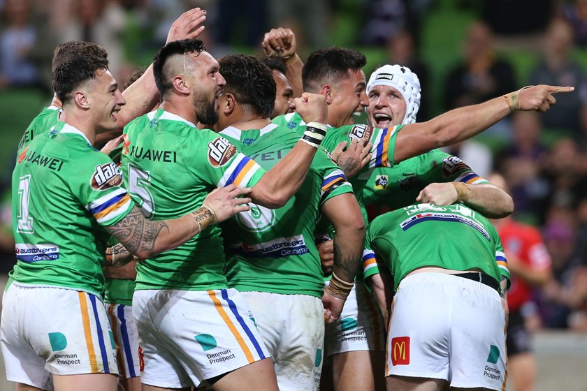 Gallery: Raiders triumph over Storm in Melbourne - Raiders