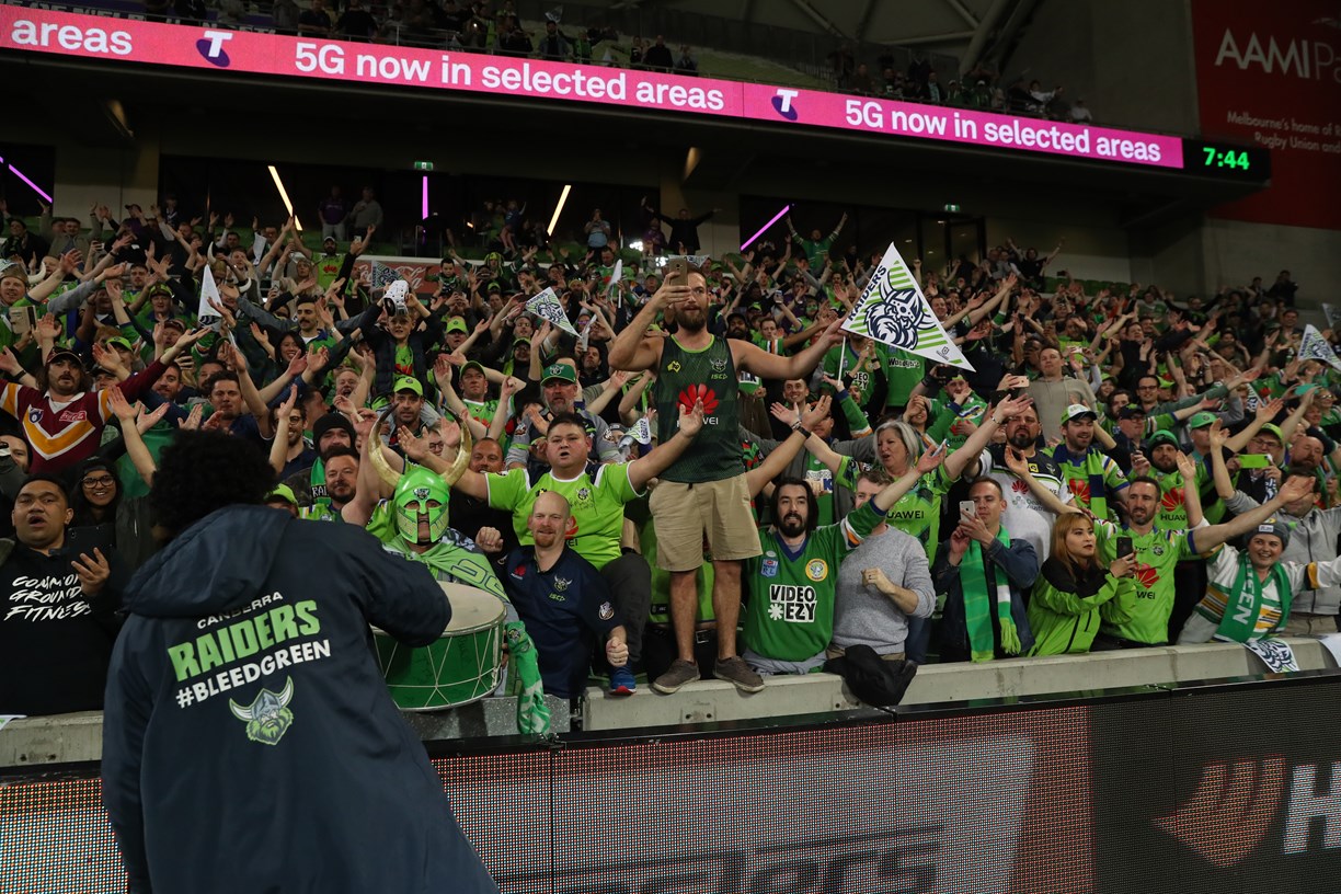 Gallery: Raiders triumph over Storm in Melbourne | Raiders