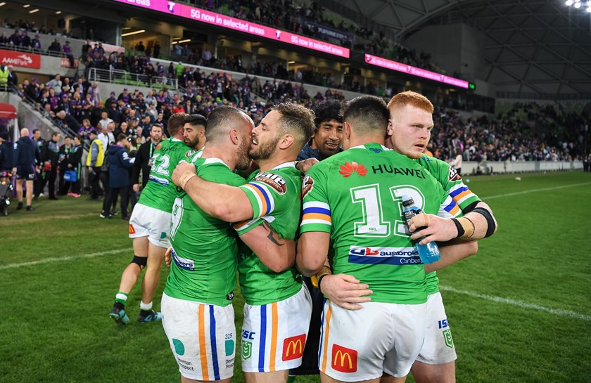 Gallery: Raiders triumph over Storm in Melbourne - Raiders