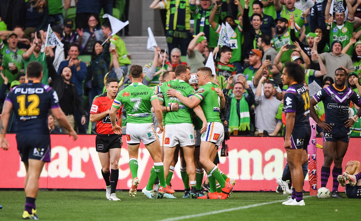 Gallery: Raiders triumph over Storm in Melbourne | Raiders