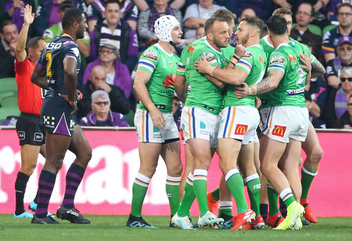 Gallery: Raiders triumph over Storm in Melbourne | Raiders