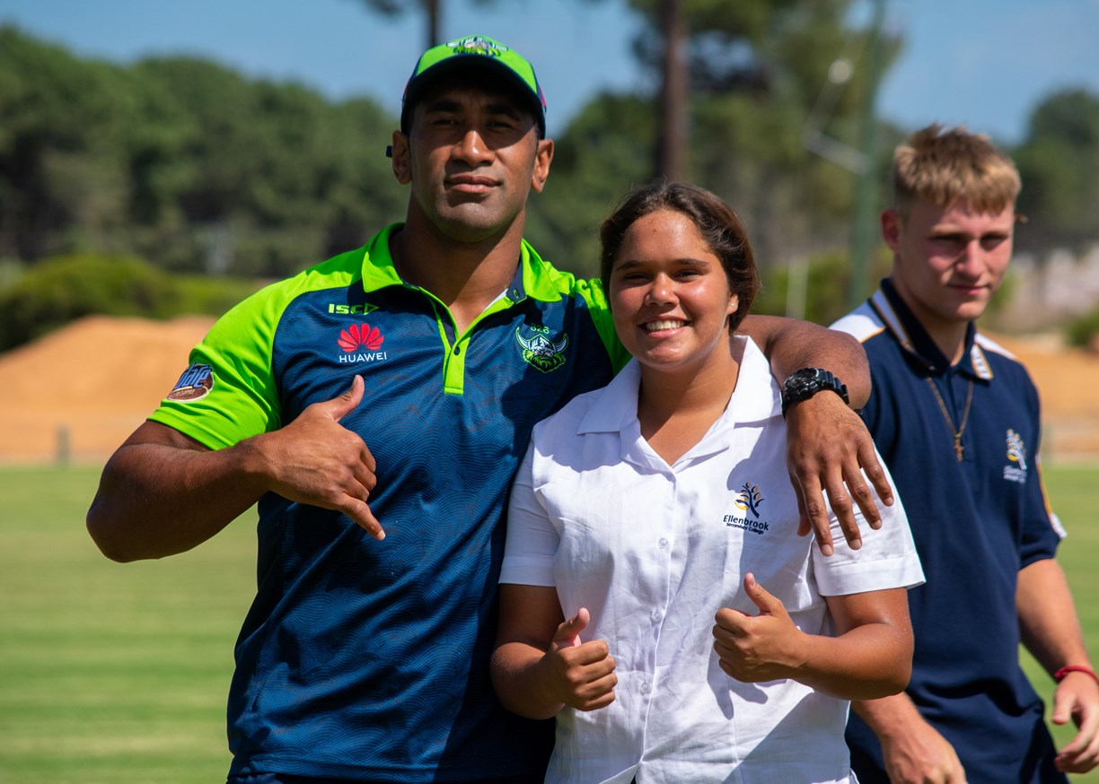 Raiders School Visit in Perth | Raiders