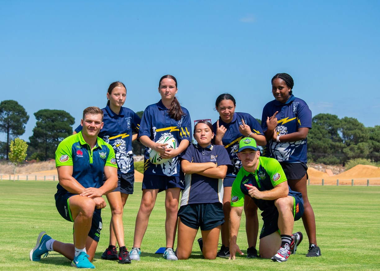 Raiders School Visit in Perth | Raiders