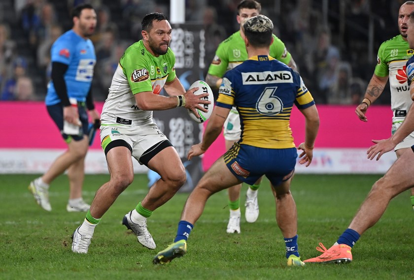 Match Gallery: Raiders v Eels | Raiders