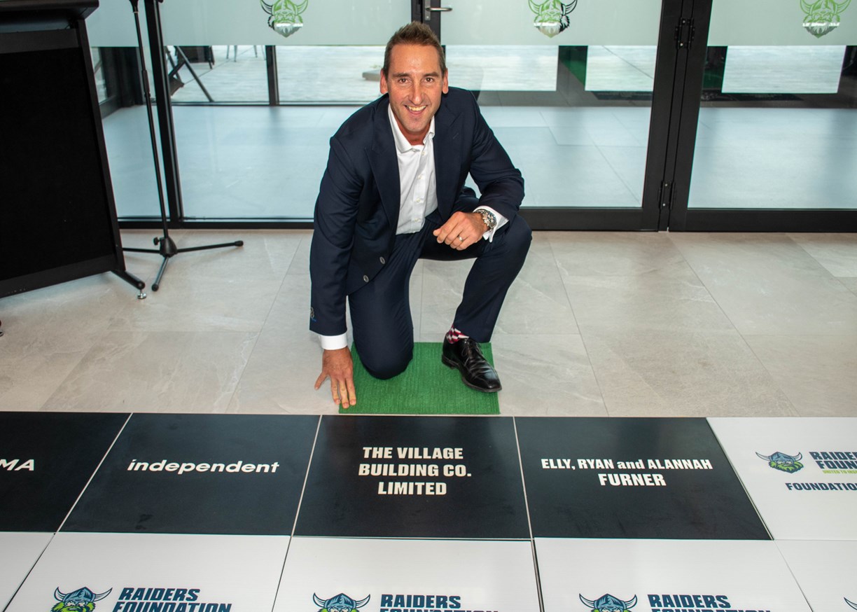 Raiders Foundation Stone Unveiling | Raiders