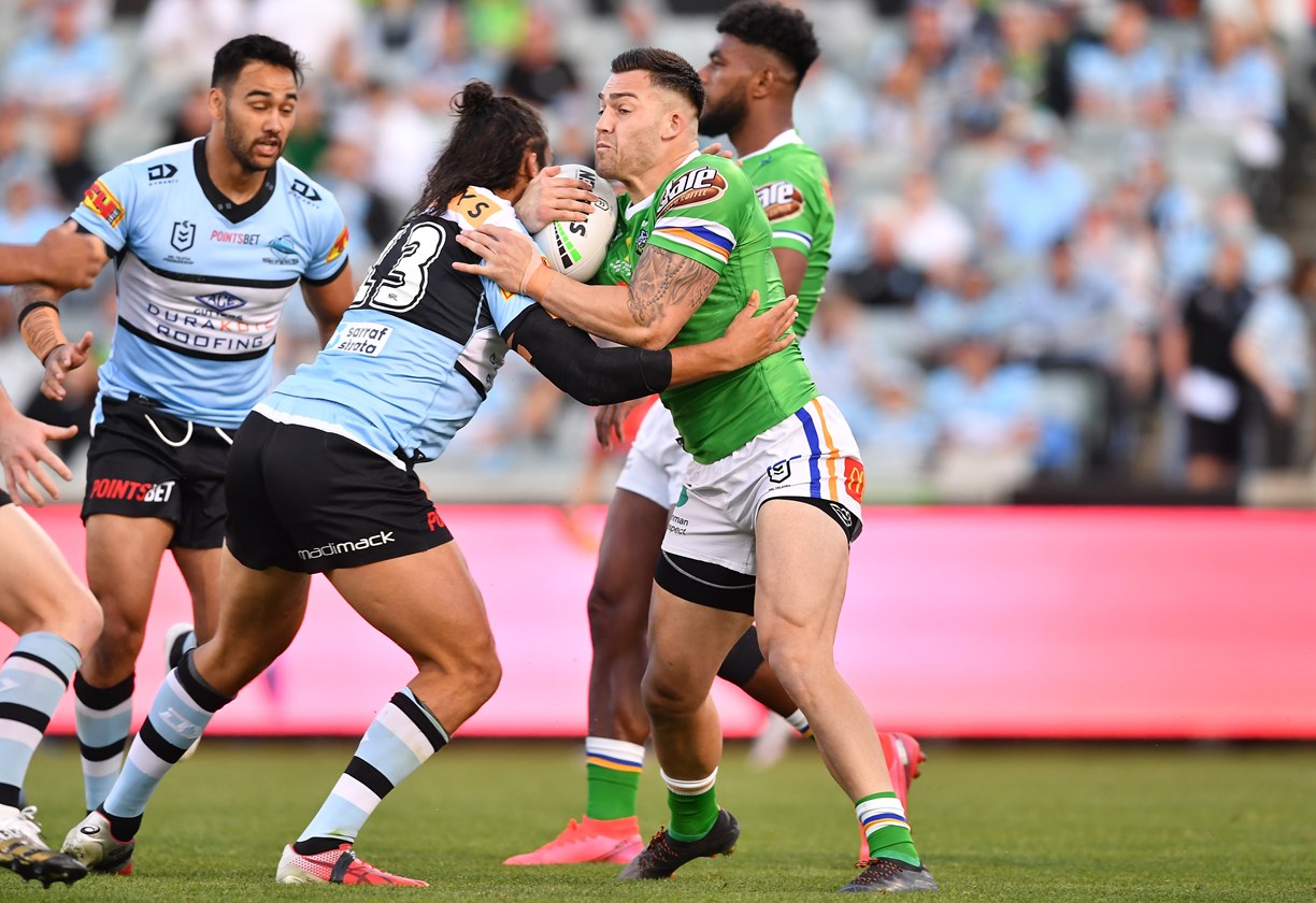 Match Gallery: Raiders v Sharks | Raiders