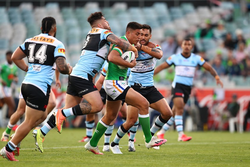 Match Gallery: Raiders v Sharks | Raiders