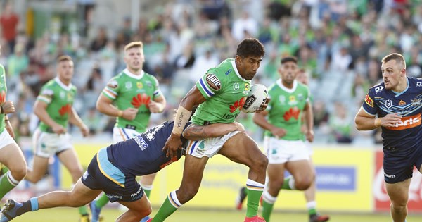 Injury Update: Soliola available for selection | Raiders