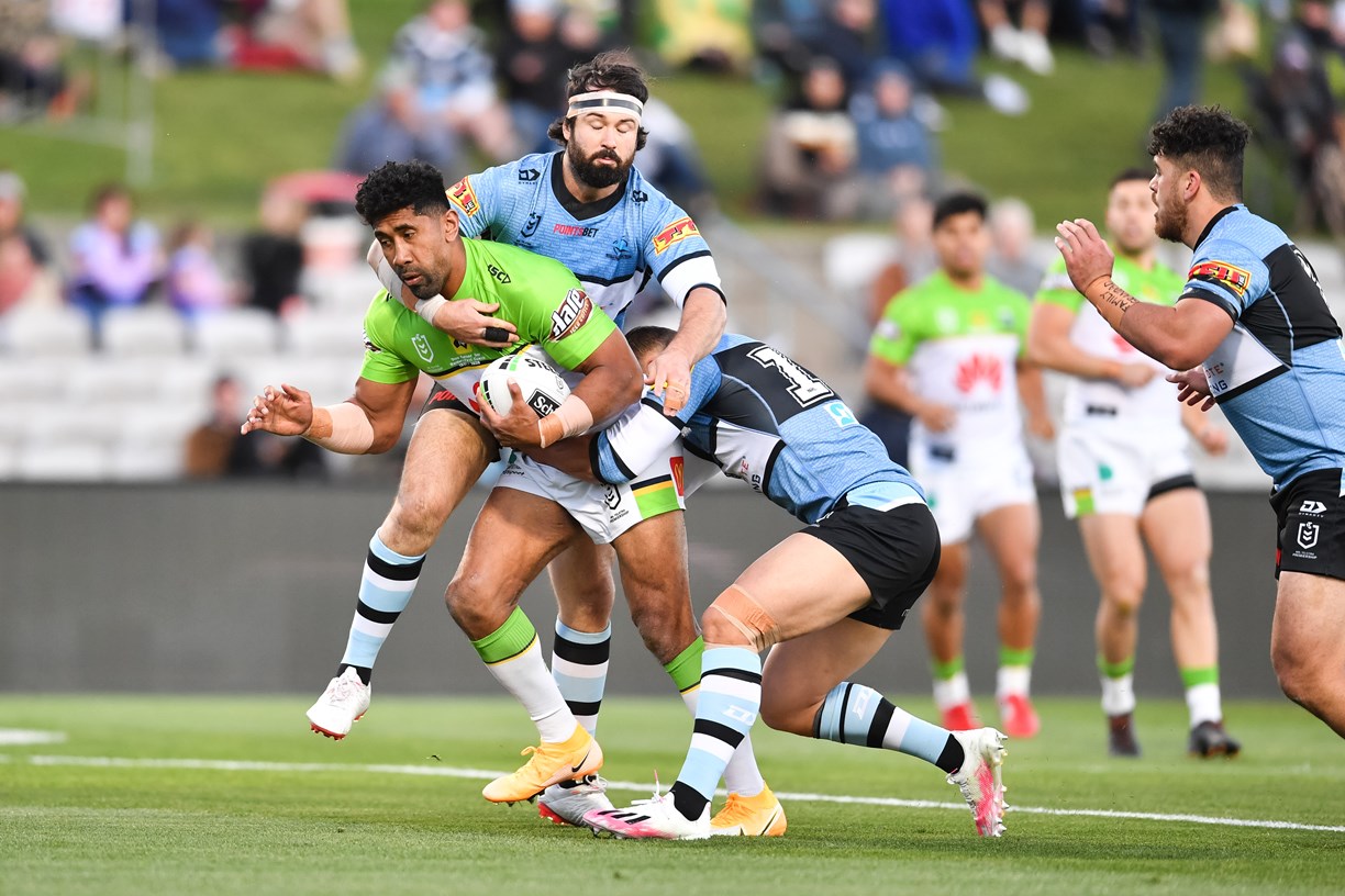 Match Gallery: Raiders v Sharks | Raiders