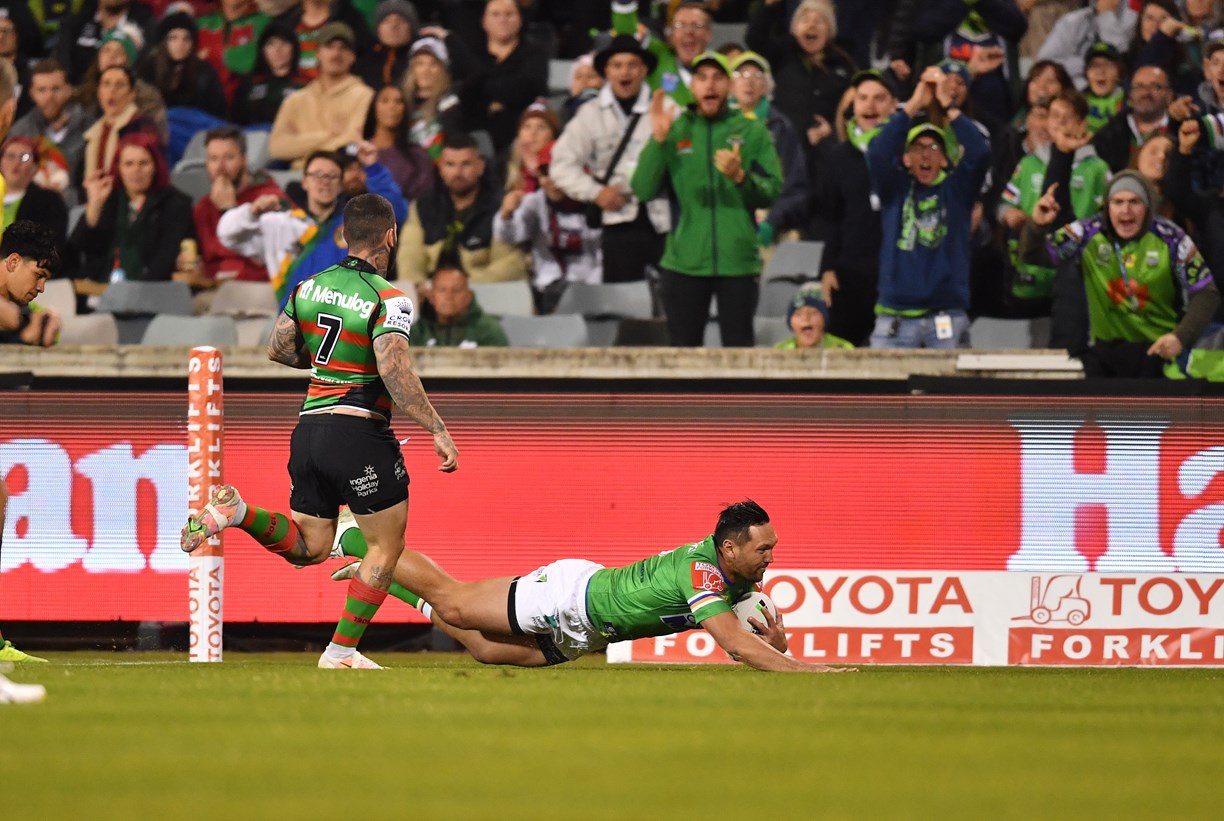 Match Gallery: Raiders v Rabbitohs | Raiders