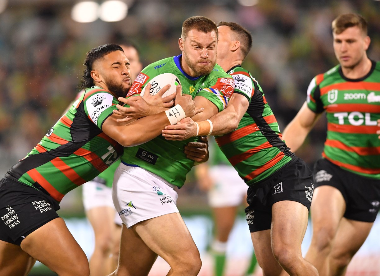 Match Gallery: Raiders v Rabbitohs | Raiders