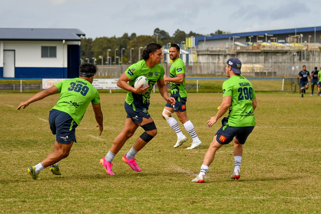 Gallery: Raiders train before trip to Sunshine Coast | Raiders