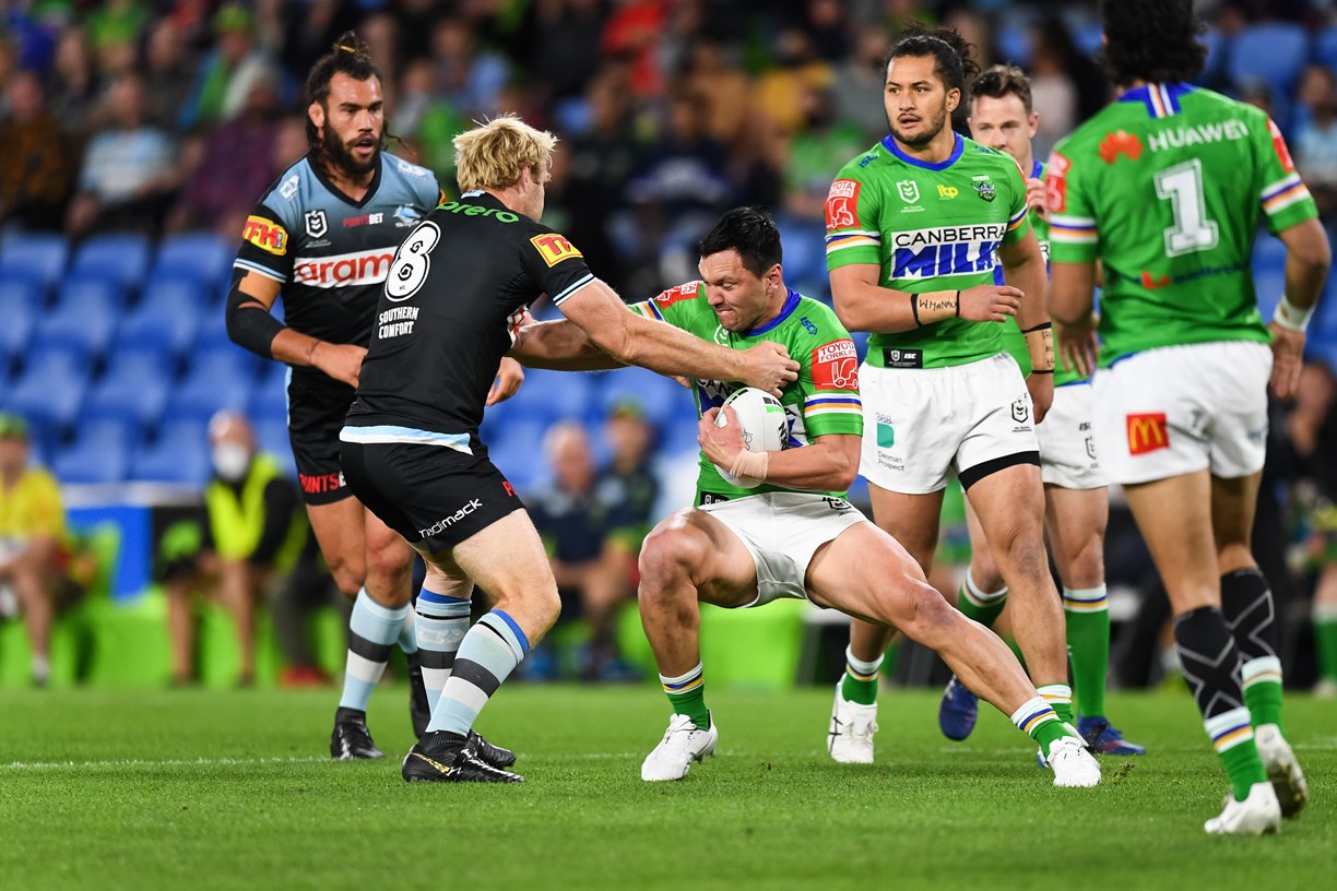 Match Gallery: Raiders v Sharks | Raiders