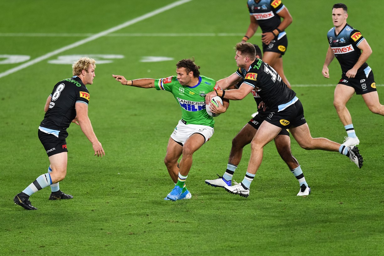 Match Gallery: Raiders v Sharks | Raiders