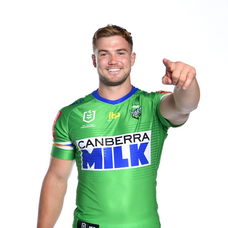Official NRL profile of Hudson Young for Canberra Raiders | Raiders