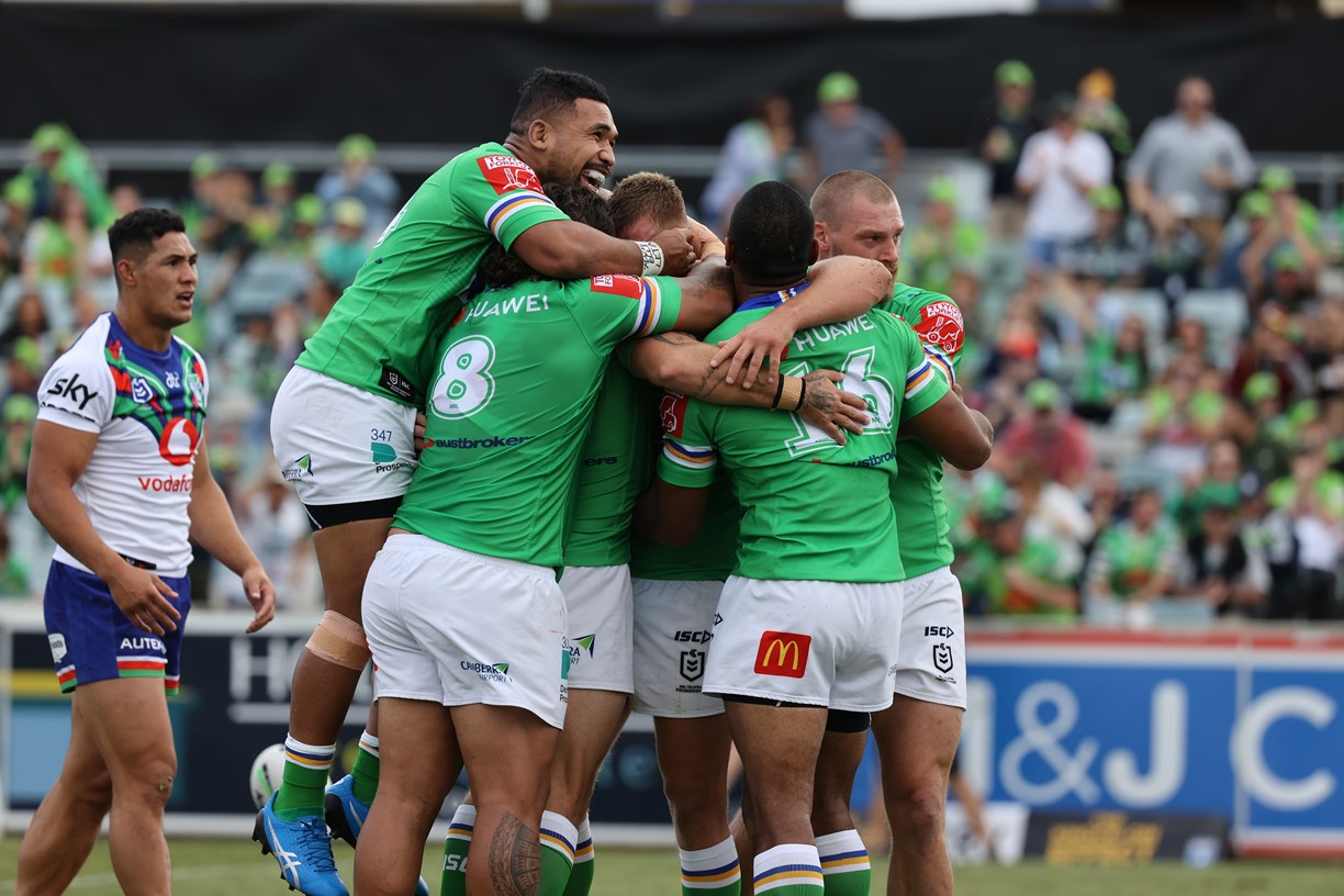 Match Gallery: Raiders v Warriors | Raiders