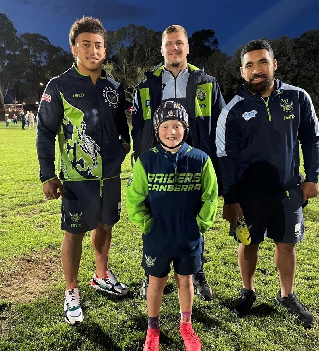Raiders visit junior clubs | Raiders